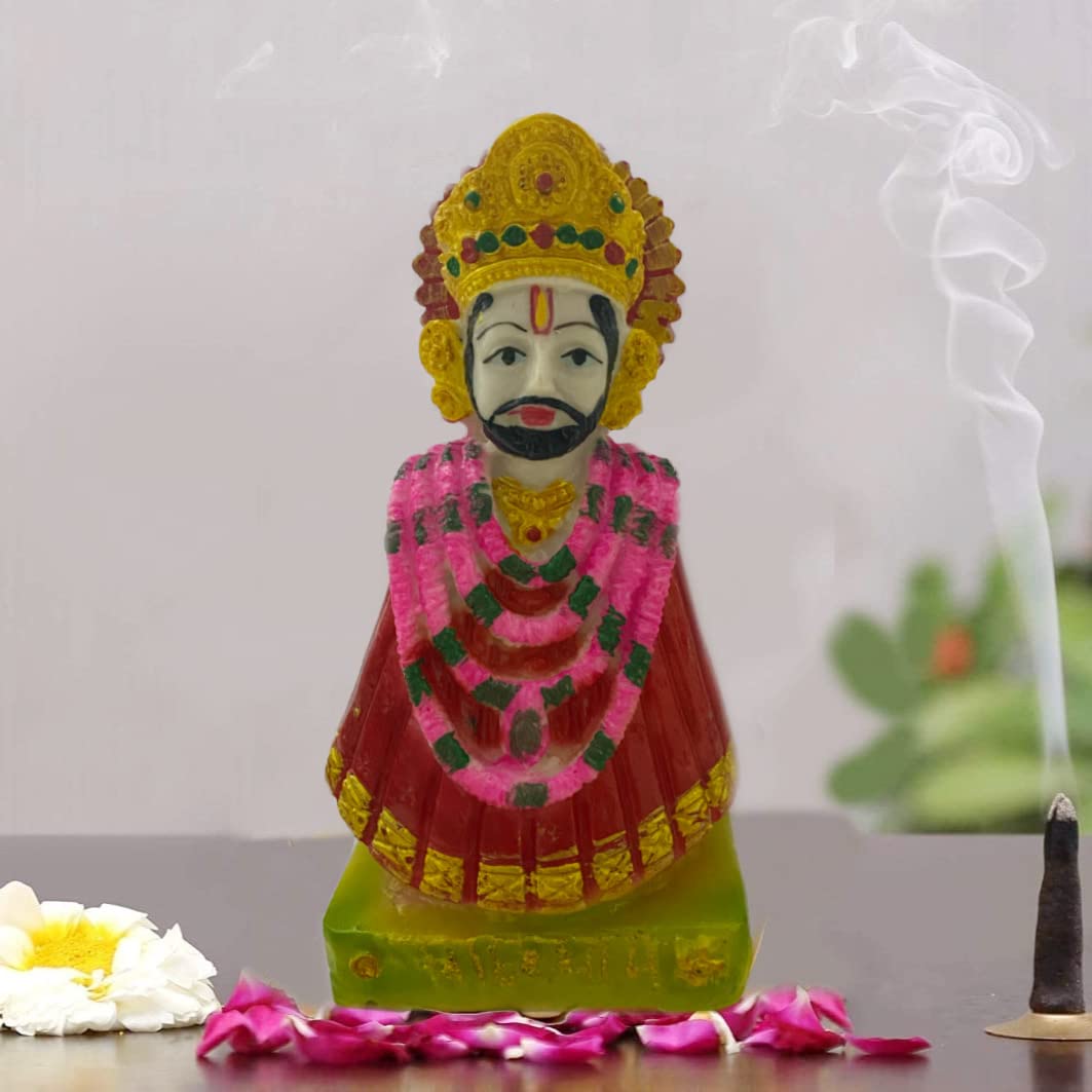 Buy KRISHNAGALLERY1 Lord Khatu Shyam Baba Krishna Statue Idol Pooja ...