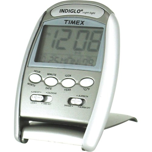 Indiglo Travel Alarm Clock : Amazon.in: Home & Kitchen