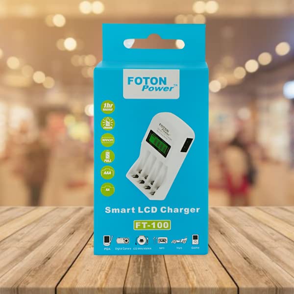 Buy FOTON LCD Pencil Cell Quick Charger (Pencil Battery Charger) Online ...