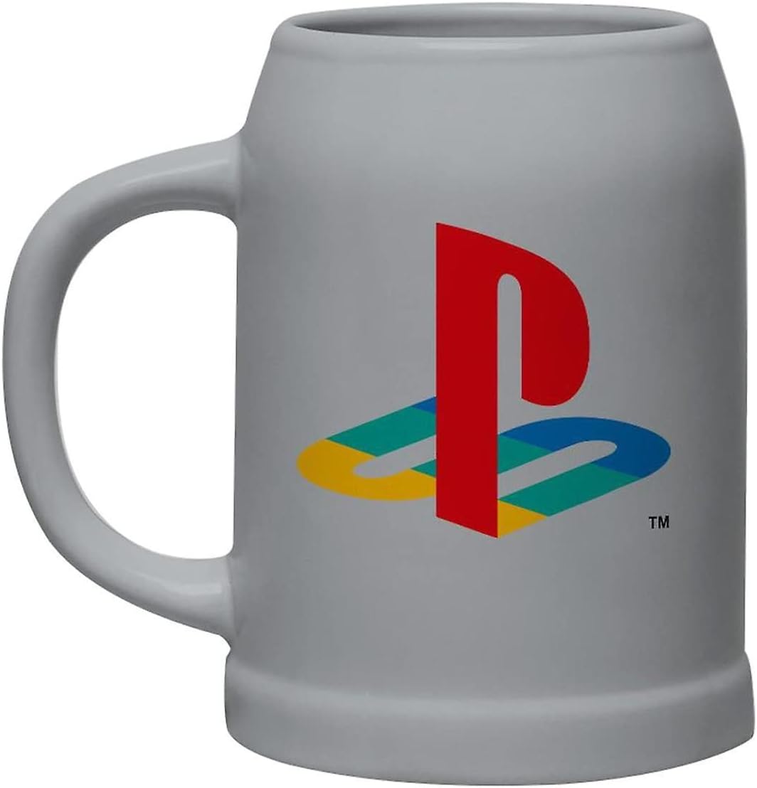Amazon.com: PlayStation Classic Unisex Beer Mug Multicoloured Ceramic ...