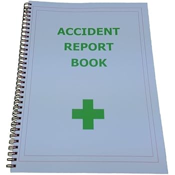 Accident Report Log Book: Amazon.co.uk: Office Products