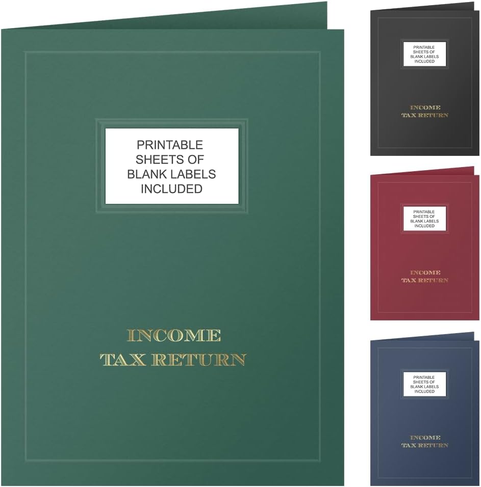 Amazon.com : The Gallery Collection, 50 Count, Green, Income Tax Return ...