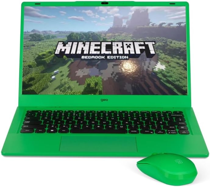 geo GeoBook 140 Minecraft Edition 14-inch Laptop Windows 11 Intel ...