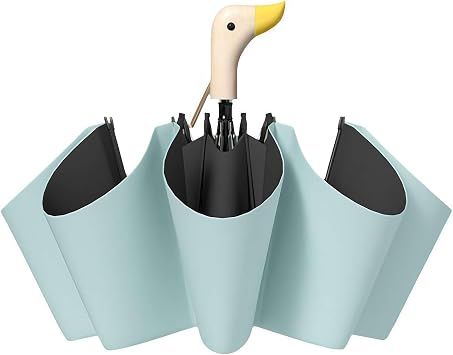 Amazon.com: generic Cartoon Duck Handle Umbrella, Cute Folding Umbrella ...