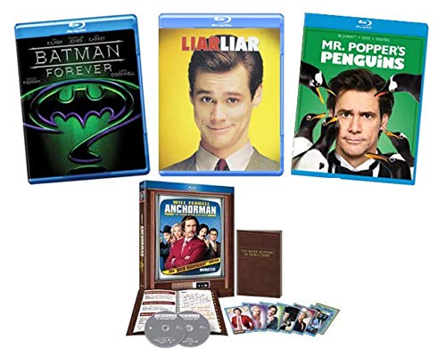 Buy Jim Carrey Movies Blu ray 4-Film Collection: Anchorman The legend ...