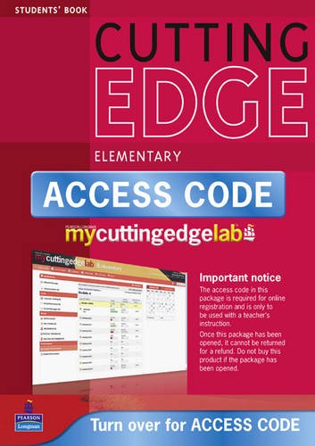 New Cutting Edge Elementary Coursebook/CD-Rom/MyLab Access Card Pack ...
