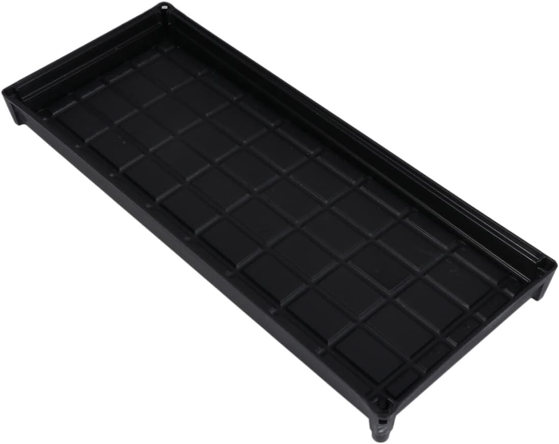 Amazon.com: GANAZONO Rectangular Plastic Drainage Planter Tray Round ...