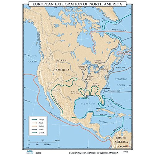 Amazon.com : Kappa Map Group Wall Map on Spring Roller - European ...