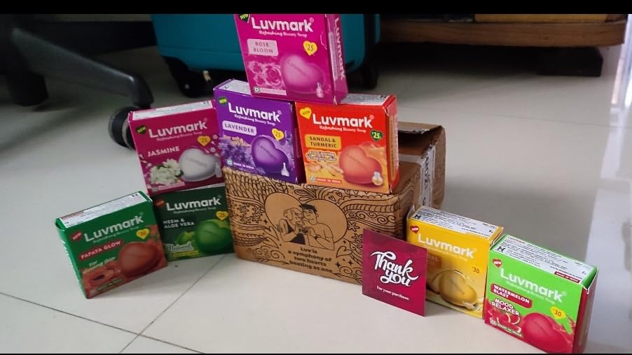 Buy Luvmark Refreshing Beauty Soap (75g x Pack of 10) Online at Low ...