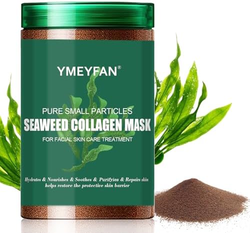 Amazon.com : Pure Natural Seaweed Collagen Face Mask Powder, Fragrance ...