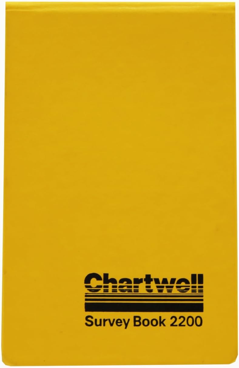 Exacompta - Ref 2426Z - Chartwell Casebound Level Survey Book - 192 x ...