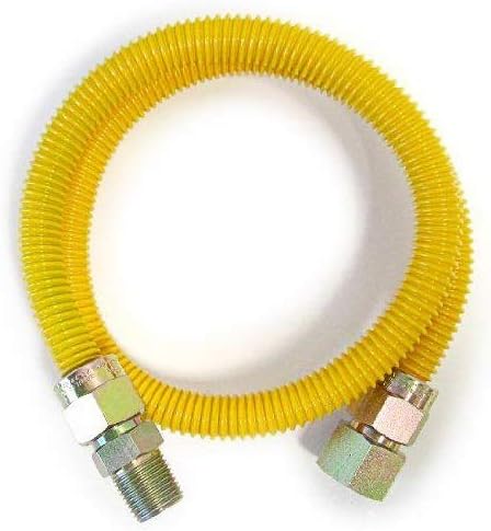 Amazon.com: LASCO 10-1221 Flexible Coated Gas Water Heater Supply Line ...