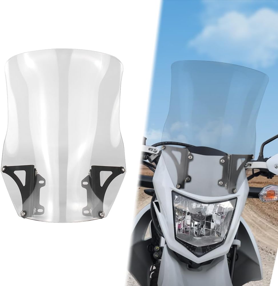 Amazon.com: Xitomer Adjustable Windscreen + Bracket Fit for XR150L 2014 ...