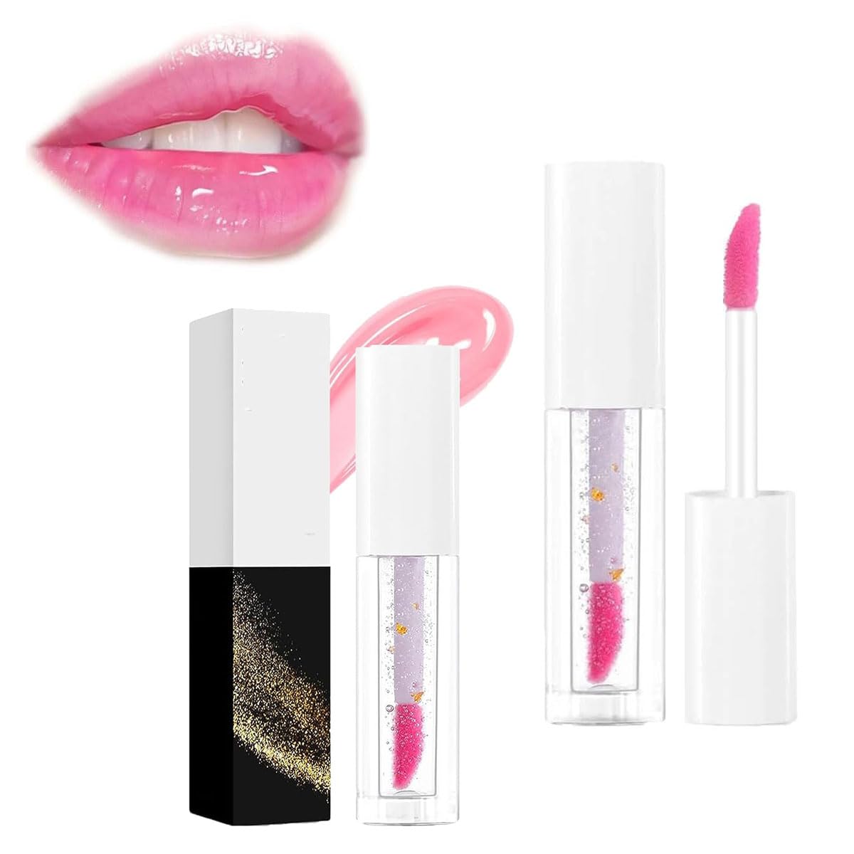Amazon.com : LELEBEAR Boss Up Cosmetics Color Changing Lip Oil, Boss Up ...