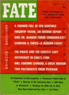 Fate Magazine, January 1965 (Vol. 18, No. 1): 9780276565014: Amazon.com ...