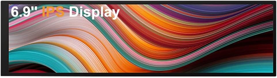 Amazon.com: EDIY 6.9 Inch IPS Screen for Aida64 1280x400 Raspberry Pi ...