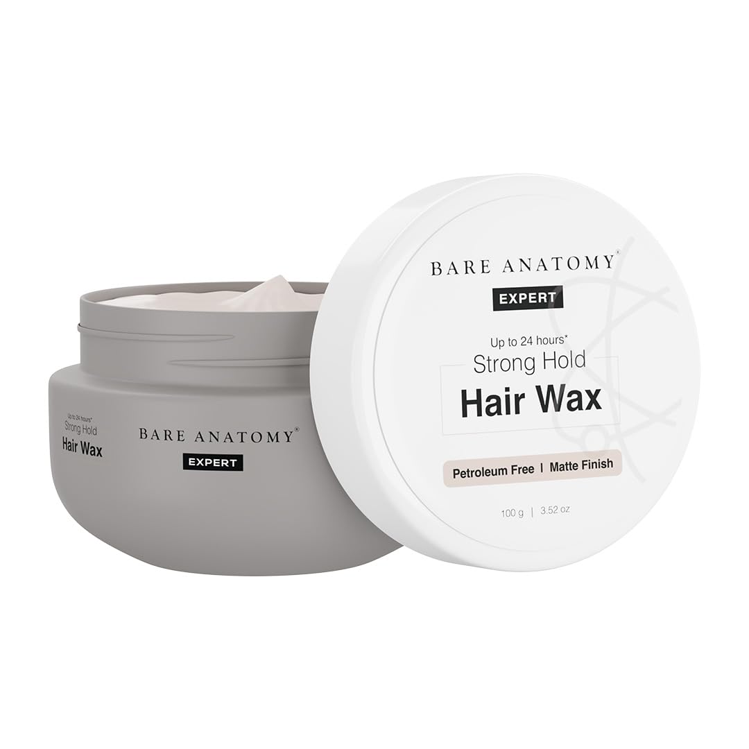 Bare Anatomy Expert 24 Hours Strong Hold Hair Wax | Sulphate Free ...