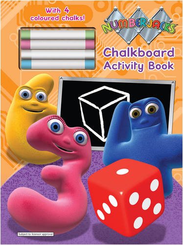 Numberjacks Chalkboard Activity Book : Amazon.in: Books