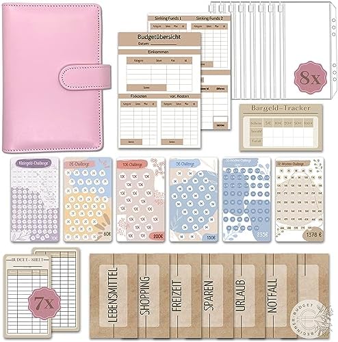 Budget Planner Deutsch - Budget Binder A6 Geldplaner Mappe Ideal für ...