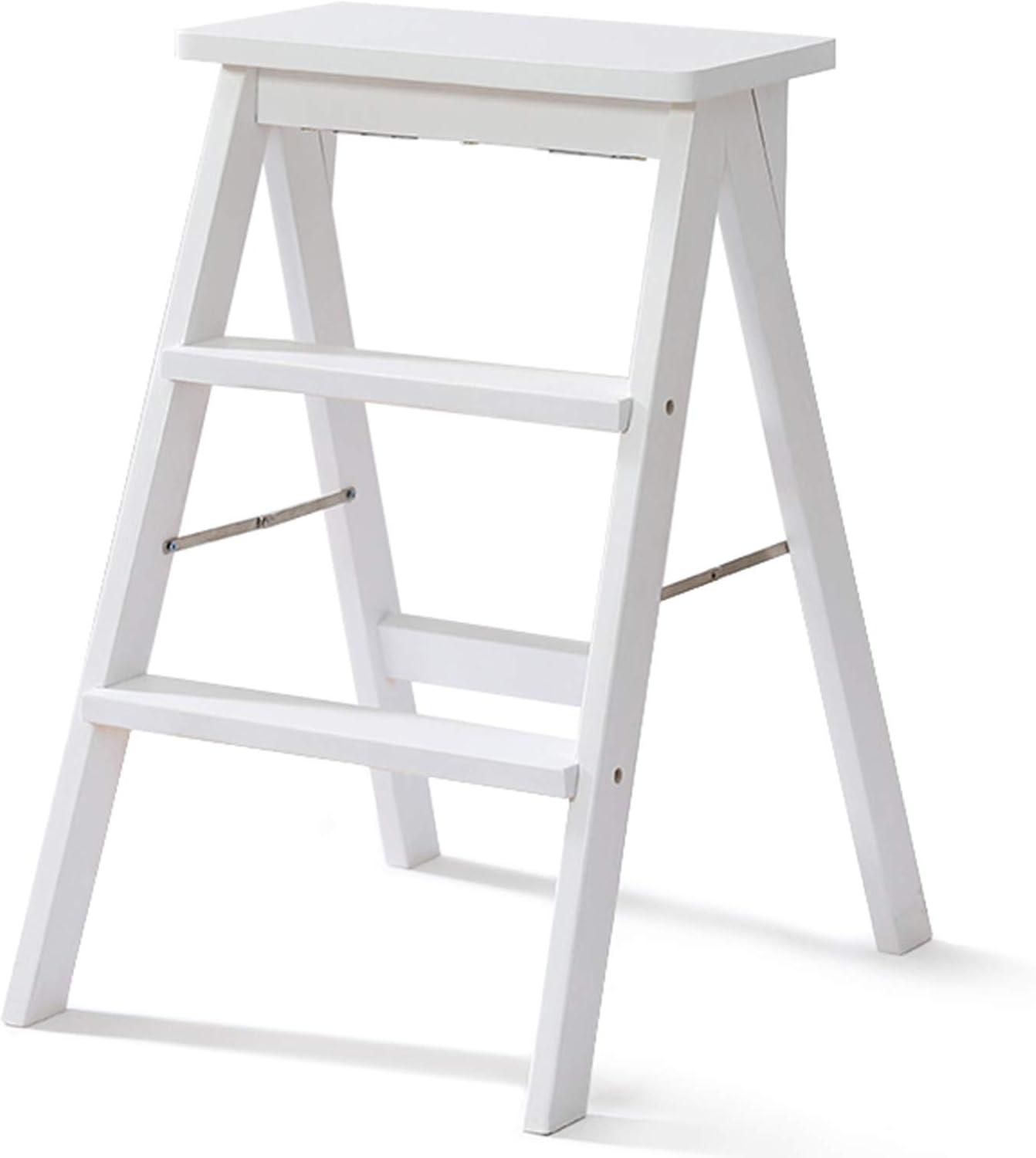 Amazon.com: Easy to use and Carry Telescopic Ladder Pine Wood for ...