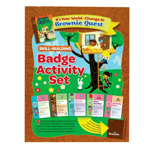 Brownie Quest Badge Activity Set: Girl Scouts: 9780884417811: Amazon ...