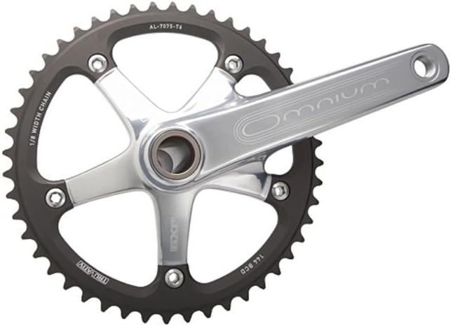 Amazon.com : SRAM Omnium Track GXP Crankset (180 48T) : Bike Cranksets ...