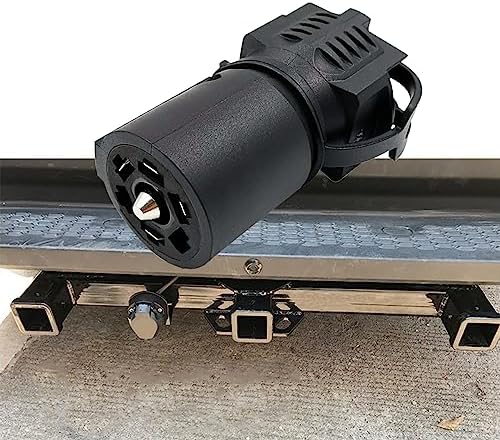 Mearo 7 Pin Trailer Plug, Trailer Light Adapter, 7 Pin to 4 Pin Trailer ...