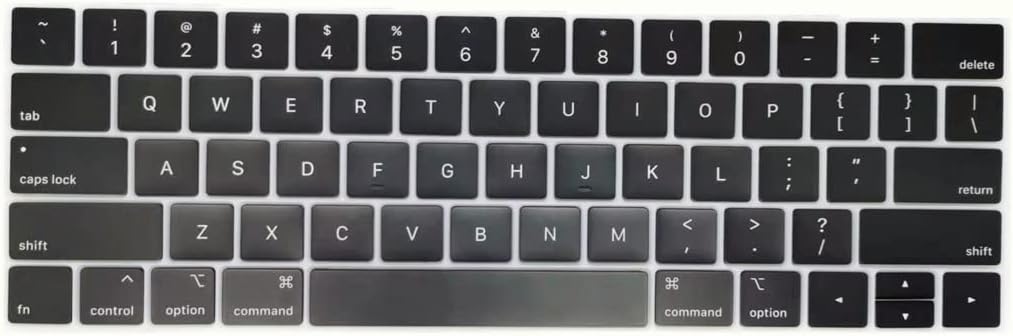 Replacement Keyboard Keycaps,A1989 Key Cap Full Set of US Keycaps ...