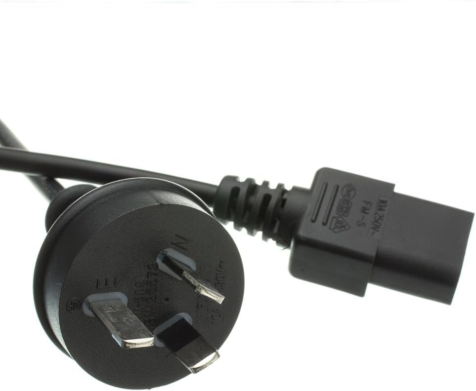 Amazon.com: CableWholesale 6-Feet Australian Power Cord UL/CSA, Cable ...