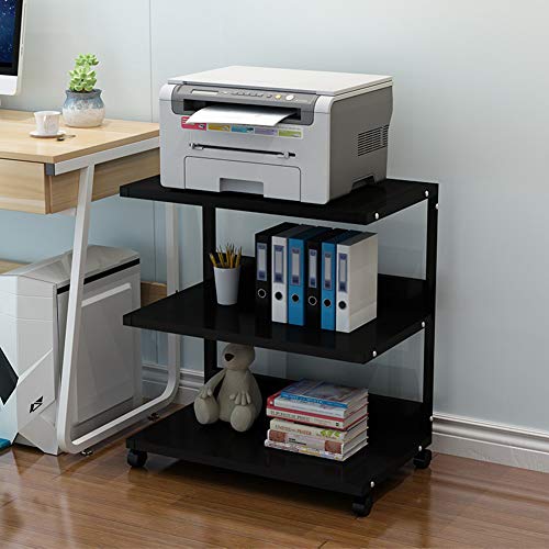 XM&LZ 3-Tier Computer Desk Corner Desk,Stylish Computer Workstation ...