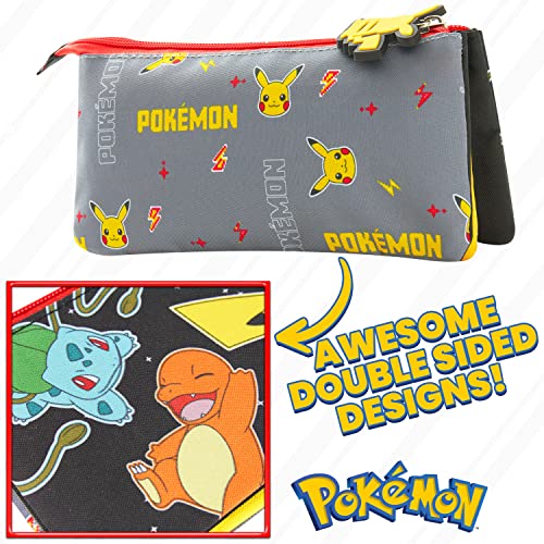 Pokemon Pencil Case for Boys and Girls – Pikachu School Supplies ...