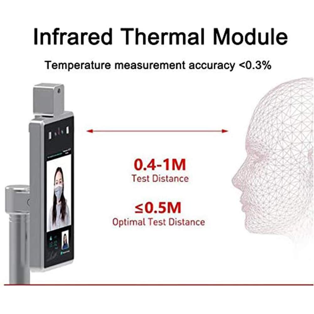 Buy Face Recognition Temperature Measuring Integrated Machine LCD Full ...