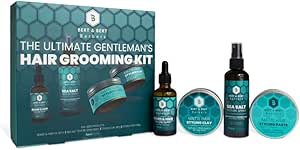 Gentlemen's Hair Grooming Gift Set By Bert & Bert Face Facts - The Ultimate Gift Set with ...