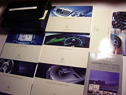 2004 Mercedes CL Class with Command Manual Owners Manual: Mercedes ...