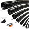 Amazon.com: Split Loom Tubing Wire Conduit, Orange Corrugated Wire Tube ...