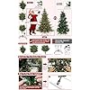 Amazon.com: 6 Ft Prelit Artificial Full Christmas Tree with Dual Color ...