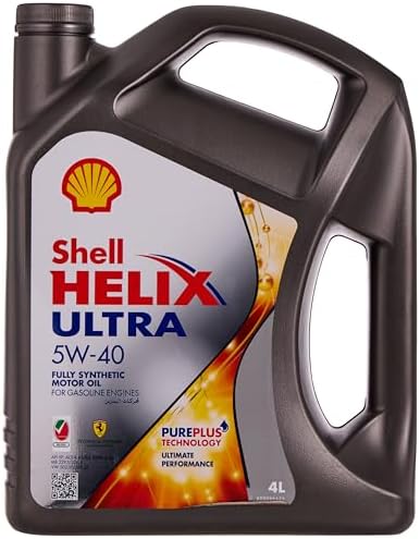 Shell Helix Ultra 5W-40 Fully Synthetic Motor Oil 4 Liter: Buy Online ...