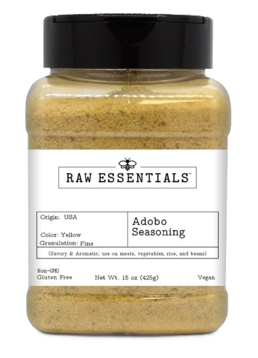 Amazon.com : Raw Essentials Adobo Seasoning - Latin and Filipino ...