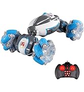 Amazon.com: Threeking RC Stunt Cars Remote Control Car Double-Sided ...