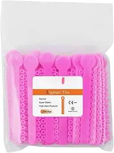Ligas para brackets, módulos de ortodoncia de colores. Paquete con 40 ...