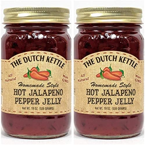 Amazon.com: The Dutch Kettle Amish Homemade Style Hot Jalapeño Pepper ...