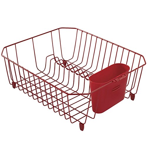 Top 10 Best Large Red Dish Drainer : Reviews & Buying Guide - Katynel