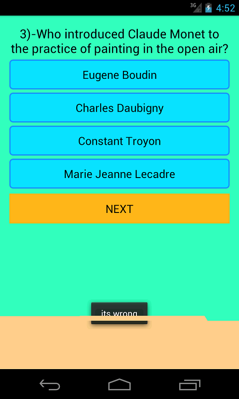 Claude Monet Quiz - App on Amazon Appstore