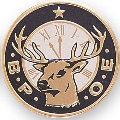 Amazon.com: SHOP AWARDS AND GIFTS B.P.O.E Elks 2 Inch Round Thin Metal ...