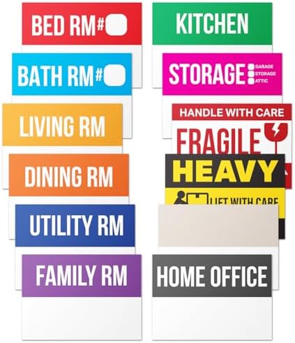 Amazon.com : 3 x 2 inch - Home Moving Labels (1000 per Pack) Ideal for ...
