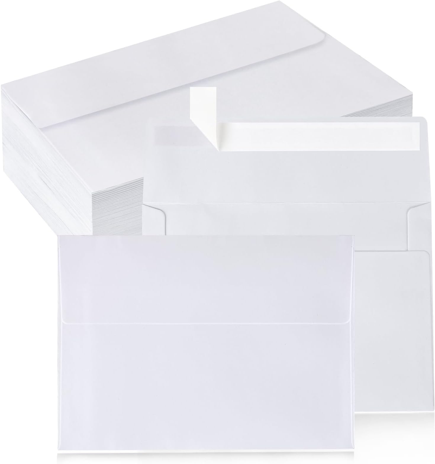 Amazon.com : HappyHapi 100 Pack 5x7 Envelopes for Invitations, A7 ...