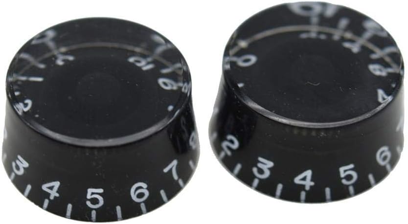 Amazon.com: KAISH Pack of 2 American Spec LP Guitar Speed Dial Knobs 24 ...