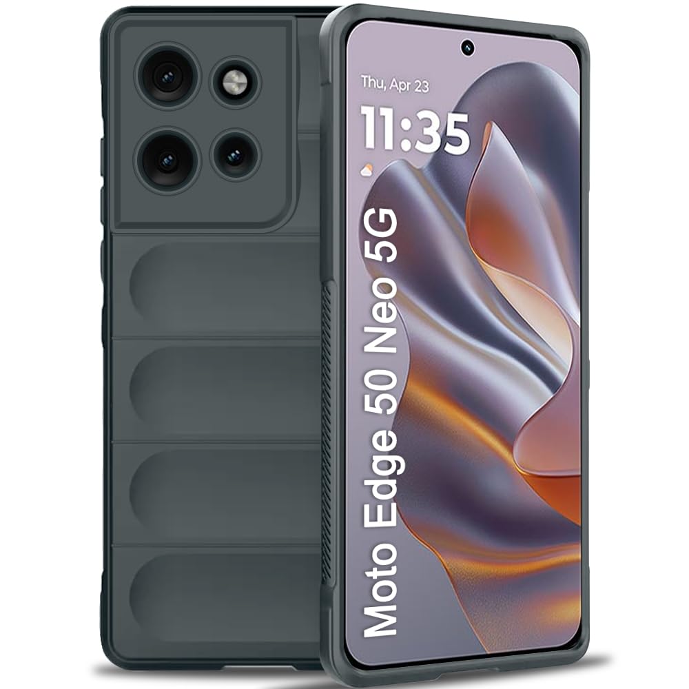 TheGiftKart Liquid Silicon Back Cover Case for Motorola Moto Edge 50 Neo 5G | Shockproof ...