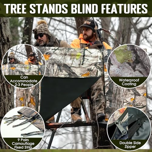 PUNCHMAN Tree Stand Blind Kit – Best Hunting Scents