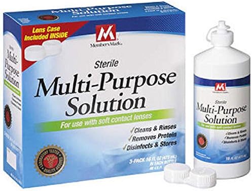 Amazon.com: Cruelty-Free Contact Lens Solution 12oz - Multi Purpose ...